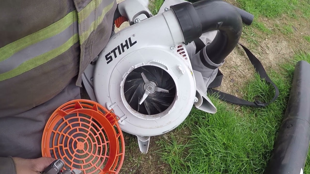 Stihl SH 86 C-E Shredder Vac Use and Setup | Robot Maniak