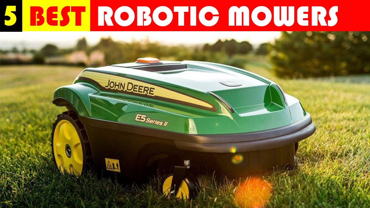 5 Best Robotic Lawn Mowers In 2021 | Lawn Mower Reviews | Robot Maniak