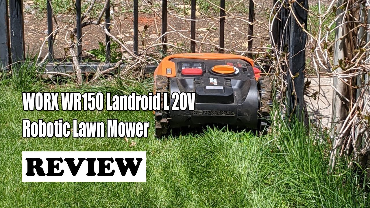 Review WORX WR150 Landroid L 20V Robotic Lawn Mower 2022 | Robot Maniak