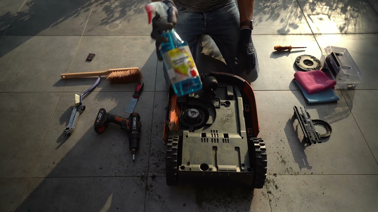 Worx Landroid M500 einwintern (optimal auf den Winter vorbereiten ...