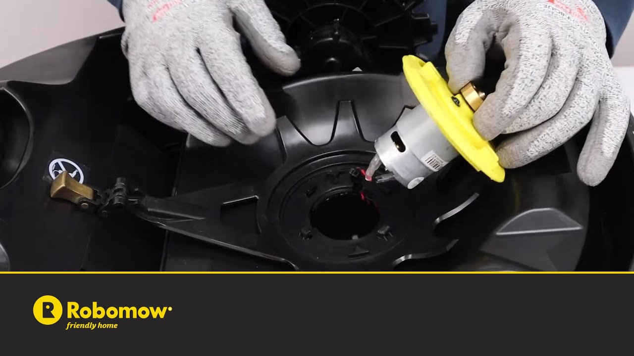 Robomow | RT | Mow motor replacement (EN) | Robot Maniak