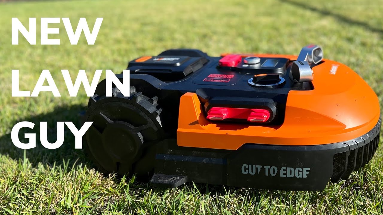 Robot Mower: Worx Landroid L, Unboxing and Install // Beauty And The ...