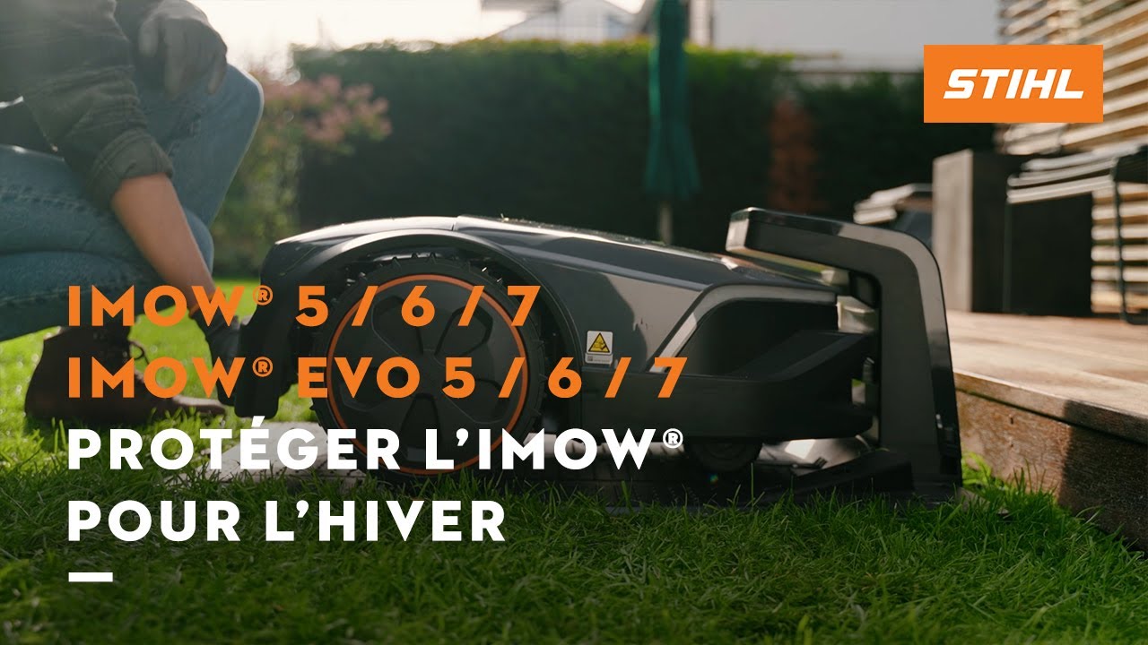Protéger l’iMOW® pour l’hiver - Tondeuse robot STIHL iMOW® | Robot Maniak