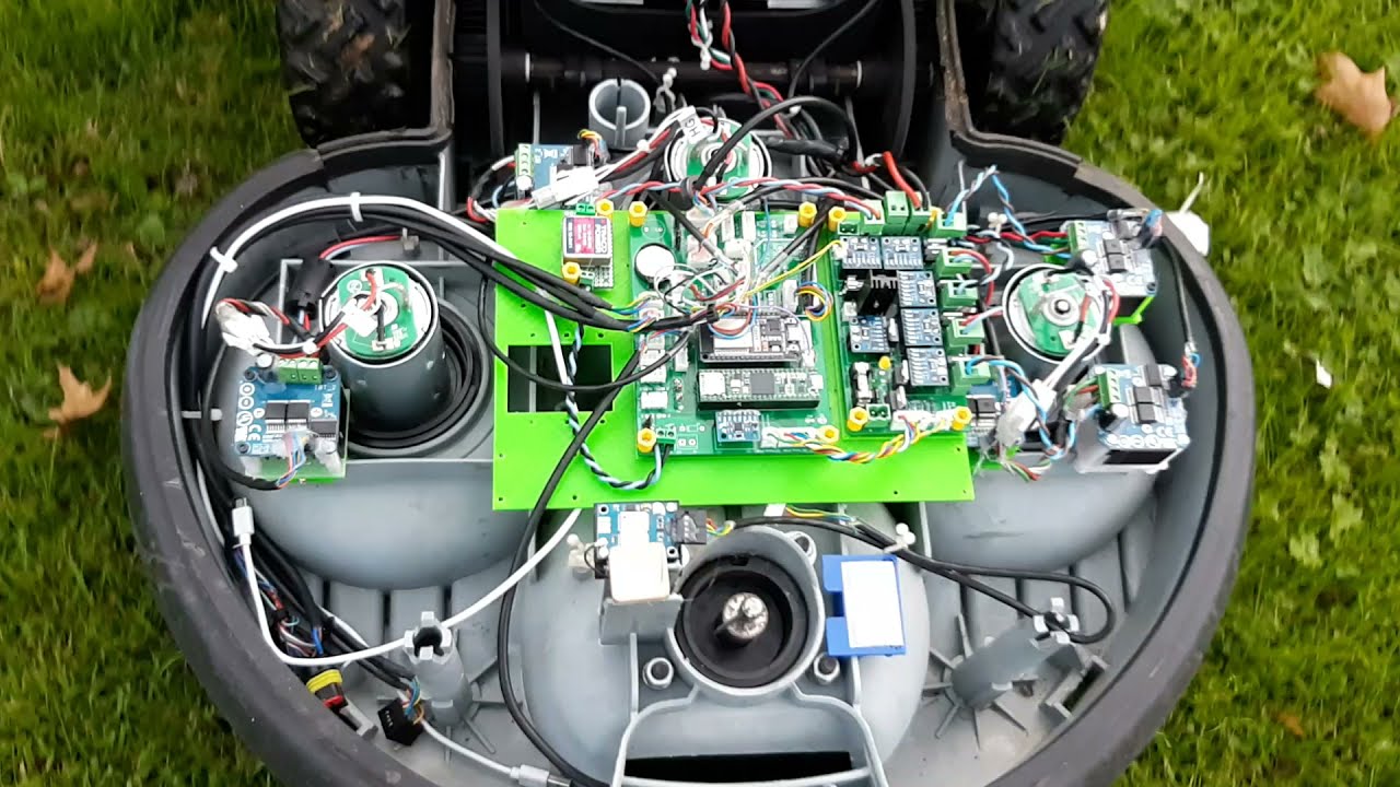 Teensy Robomow RL2000 test1 | Robot Maniak