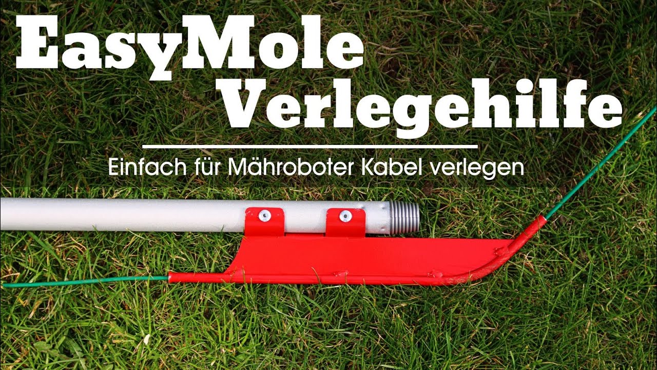 Rasenroboter Kabel Verlegen Maschine Leihen Obi
