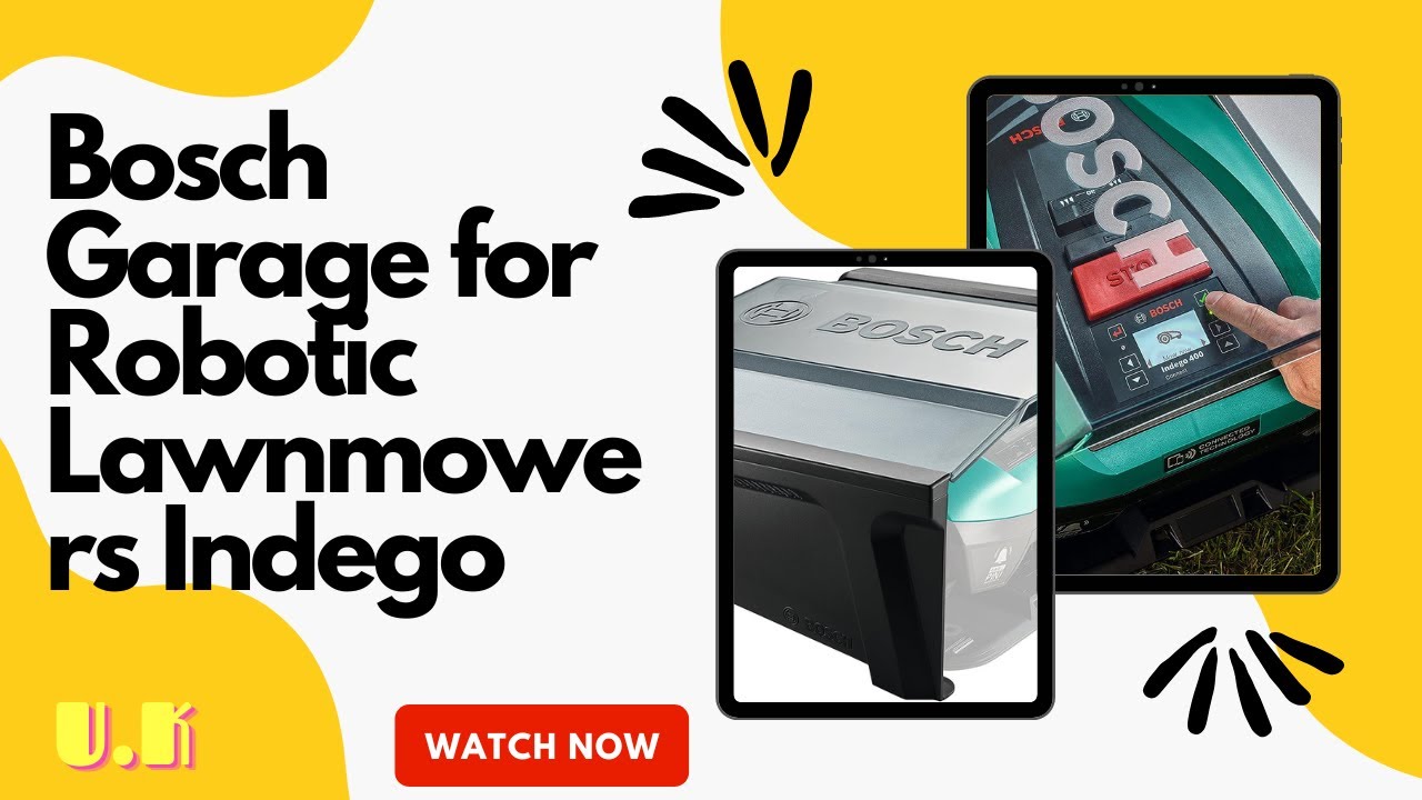 Bosch Garage for Robotic Lawnmowers Indego 350/400 (size: 275 x 500 x ...