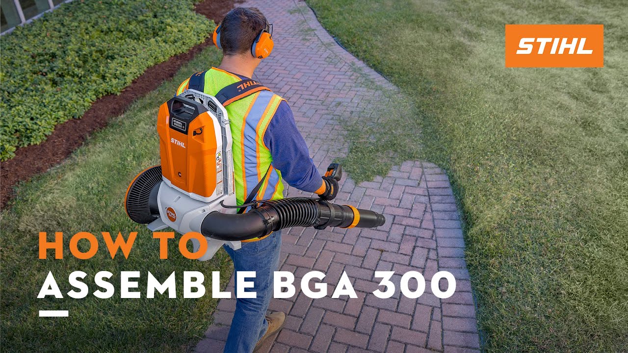 How to Assemble: BGA 300 | STIHL Tutorial | Robot Maniak