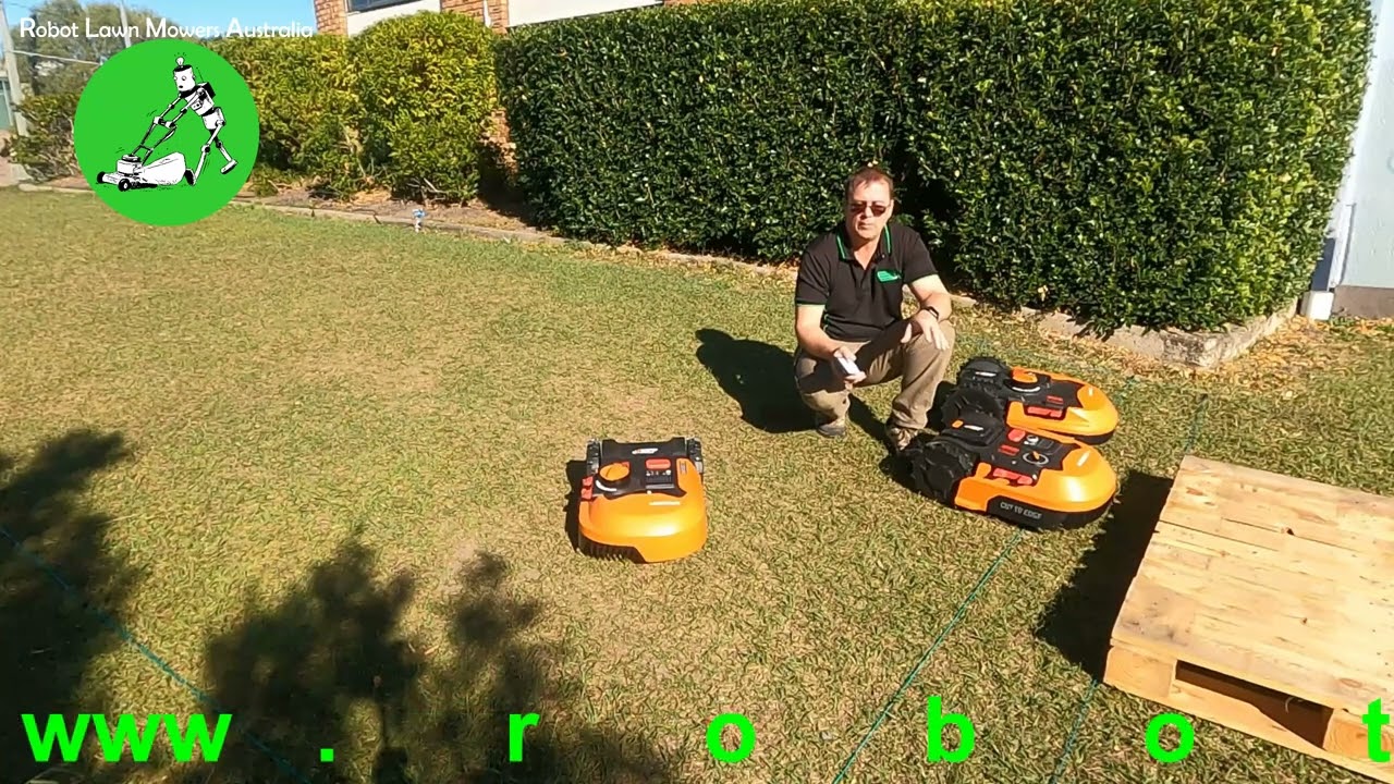 Robot Lawn Mowers Australia - Worx Landroid Crossing Boundary Wire ...