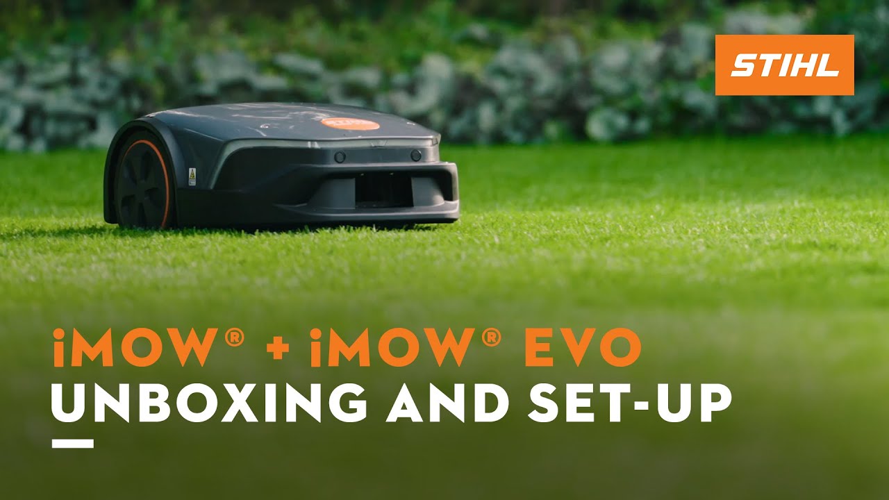 STIHL iMOW® robotic lawn mower I Unboxing and set-up | Robot Maniak