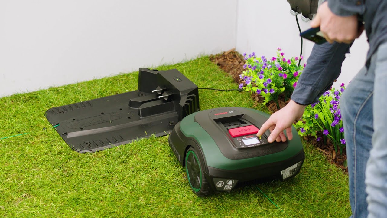 Bosch Indego Installation: Step 7 - Mapping | Robot Maniak